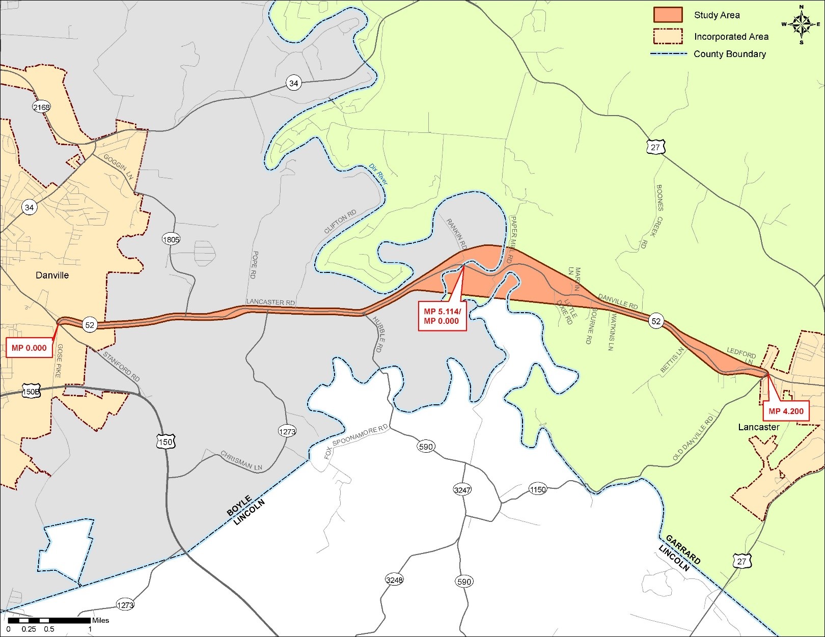 Danville-Lancaster KY 52 Scoping Study | KYTC